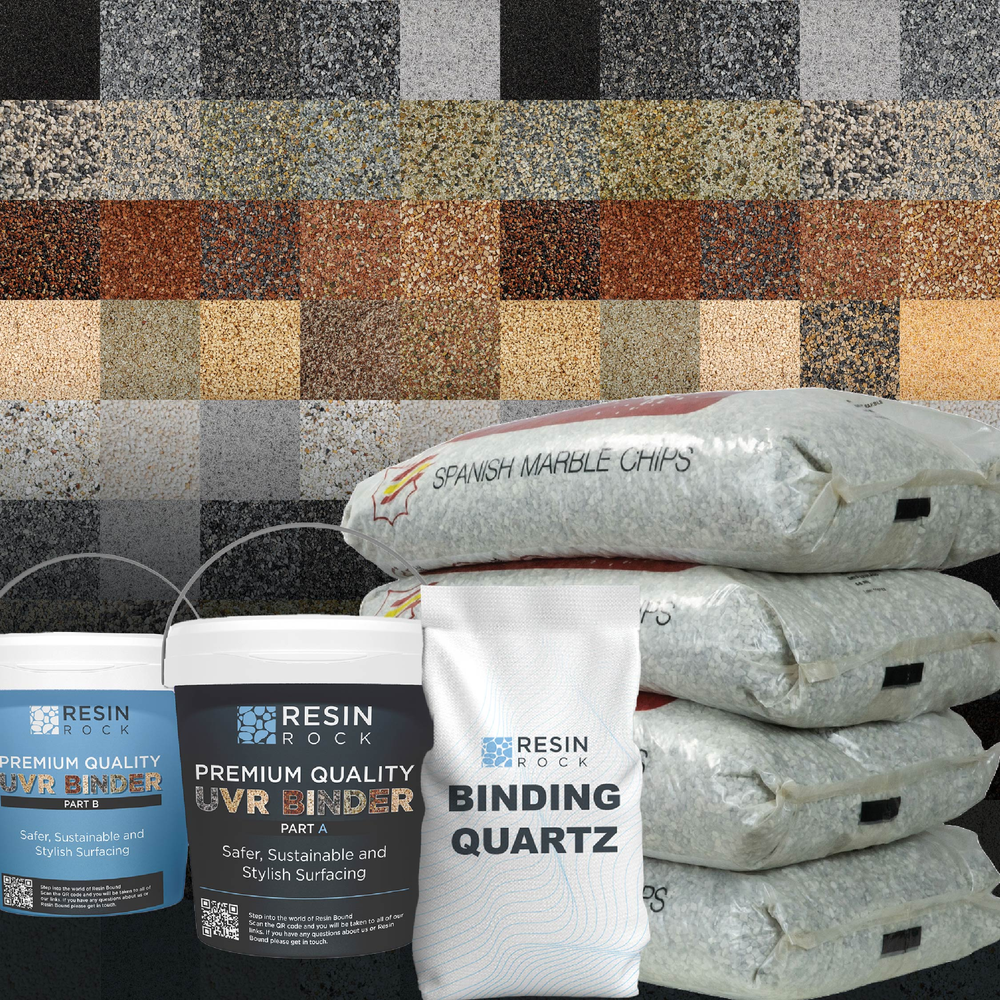 Resin Bound Kits | 30+ Color Blends | Resin Rock